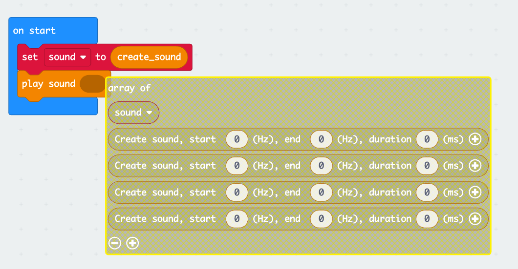 Sound effect field editor · Issue #4473 · microsoft/pxt-microbit · GitHub