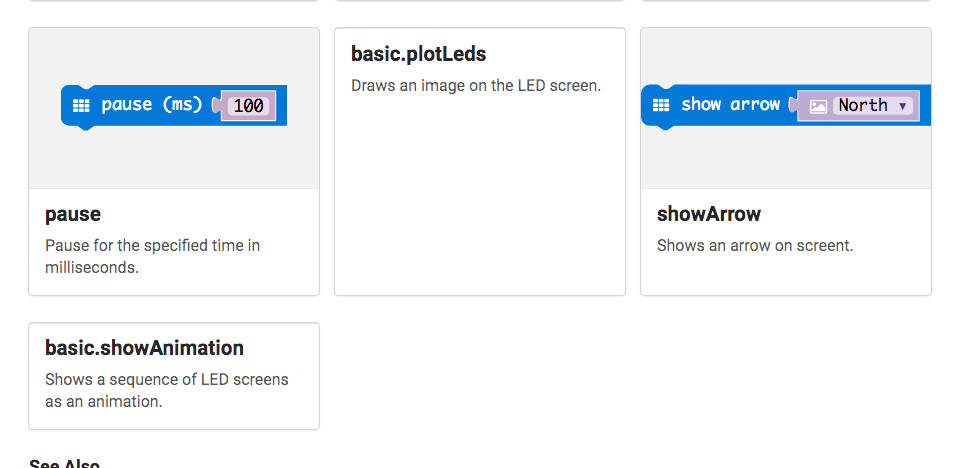 microbit-docs: some blocks in microbit Reference section are 'dead' · Issue #2416 · microsoft ...