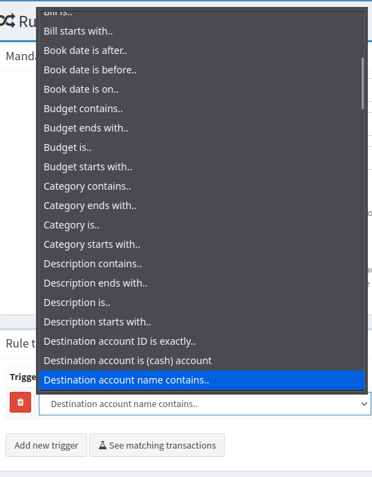 Rules > new "Description matches regex" trigger · Issue #6432 · firefly-iii/firefly-iii · GitHub