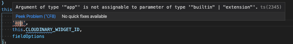 Typing support for app type for changeFieldControl · Issue #485 · contentful/contentful ...