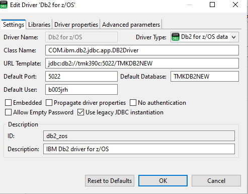 No suitable driver found for jdbc:db2://mylocal:myport/mylocation No ...