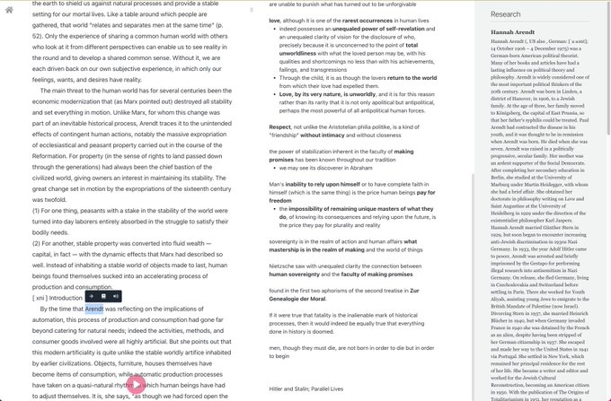 GitHub - shadibarhoumi/bicycle: Reading / note-taking dual-pane reading app with Text To Speech