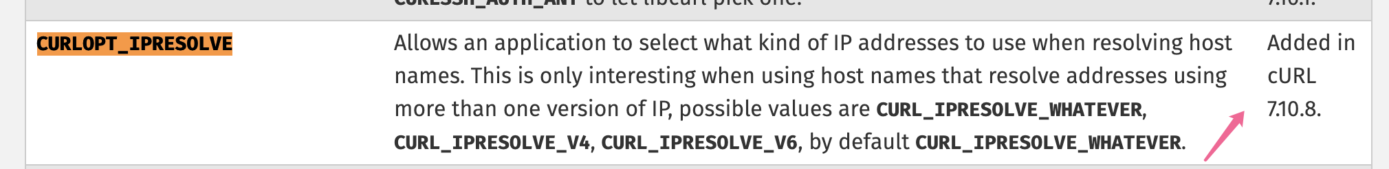 Use of undefined constant CURLOPT_IPRESOLVE - assumed 'CURLOPT_IPRESOLVE' (this will throw an ...