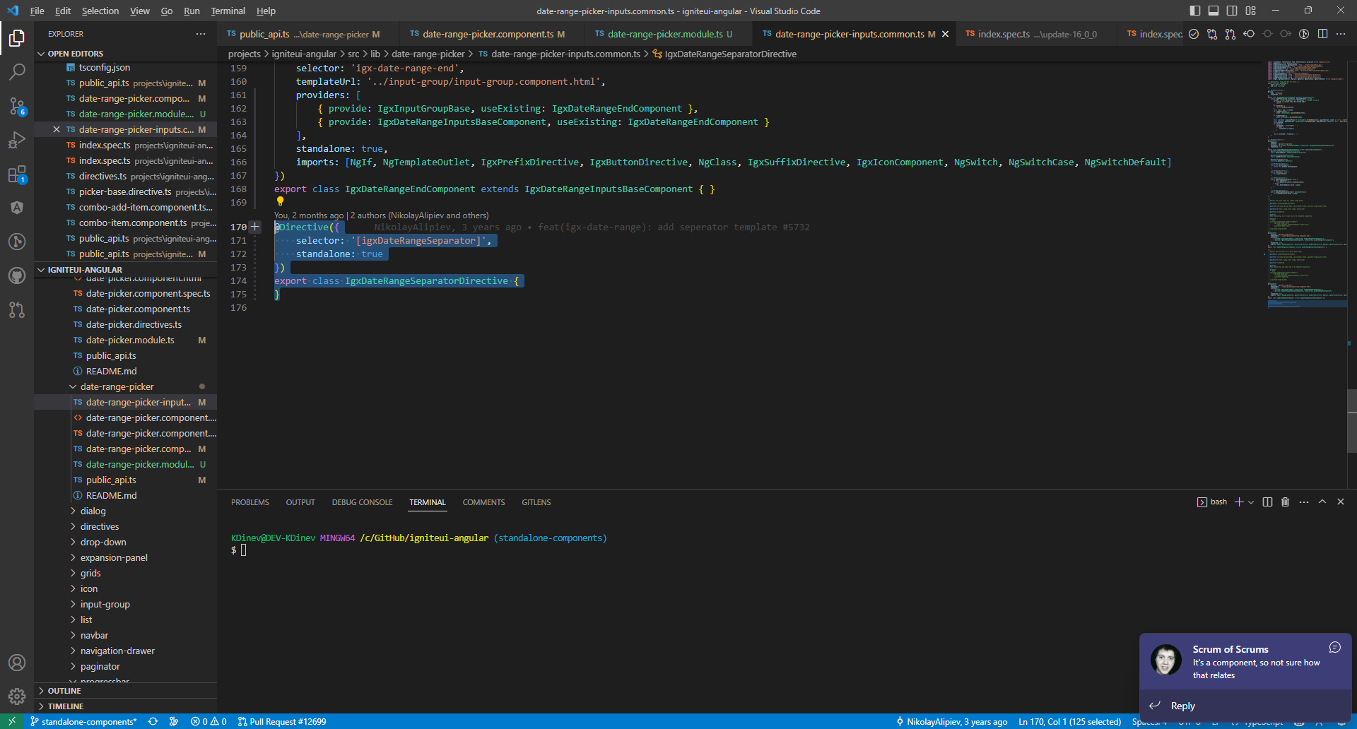 igxDateRangeSeparator is missing API doc description · Issue #12919 · IgniteUI/igniteui-angular ...