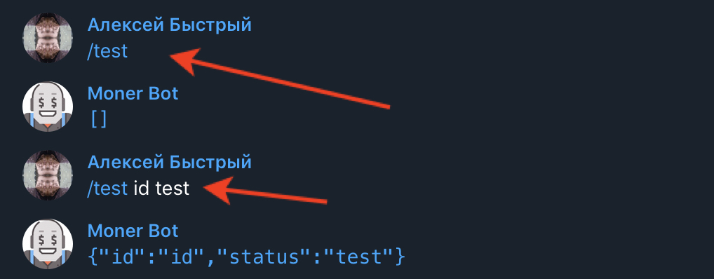 Arguments for command · Issue #735 · irazasyed/telegram-bot-sdk · GitHub