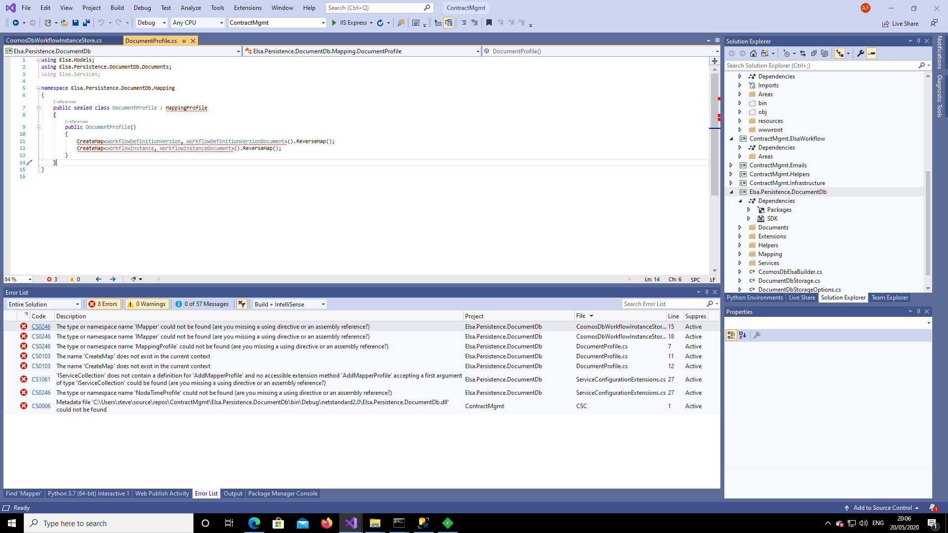 Cosmos Persistence · Issue 311 · Elsa Workflowselsa Core · Github 