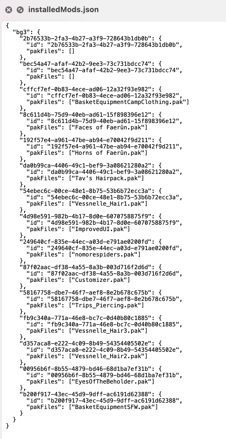 Mods not showing · Issue #36 · mkinfrared/baldurs-gate3-mod-manager · GitHub