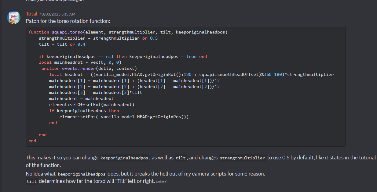 torso head rotation head issue · Issue #2 · MrSirSquishy/SquishyAPI ...