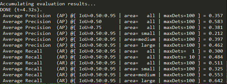 Cannot train a (faster + res50 + fpn) model with similar mAP using one GPU · Issue #56 · open ...