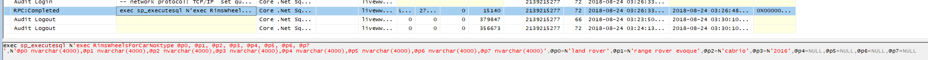Store Procedure Slow Only When Executed From Ef Core · Issue 13106 3795