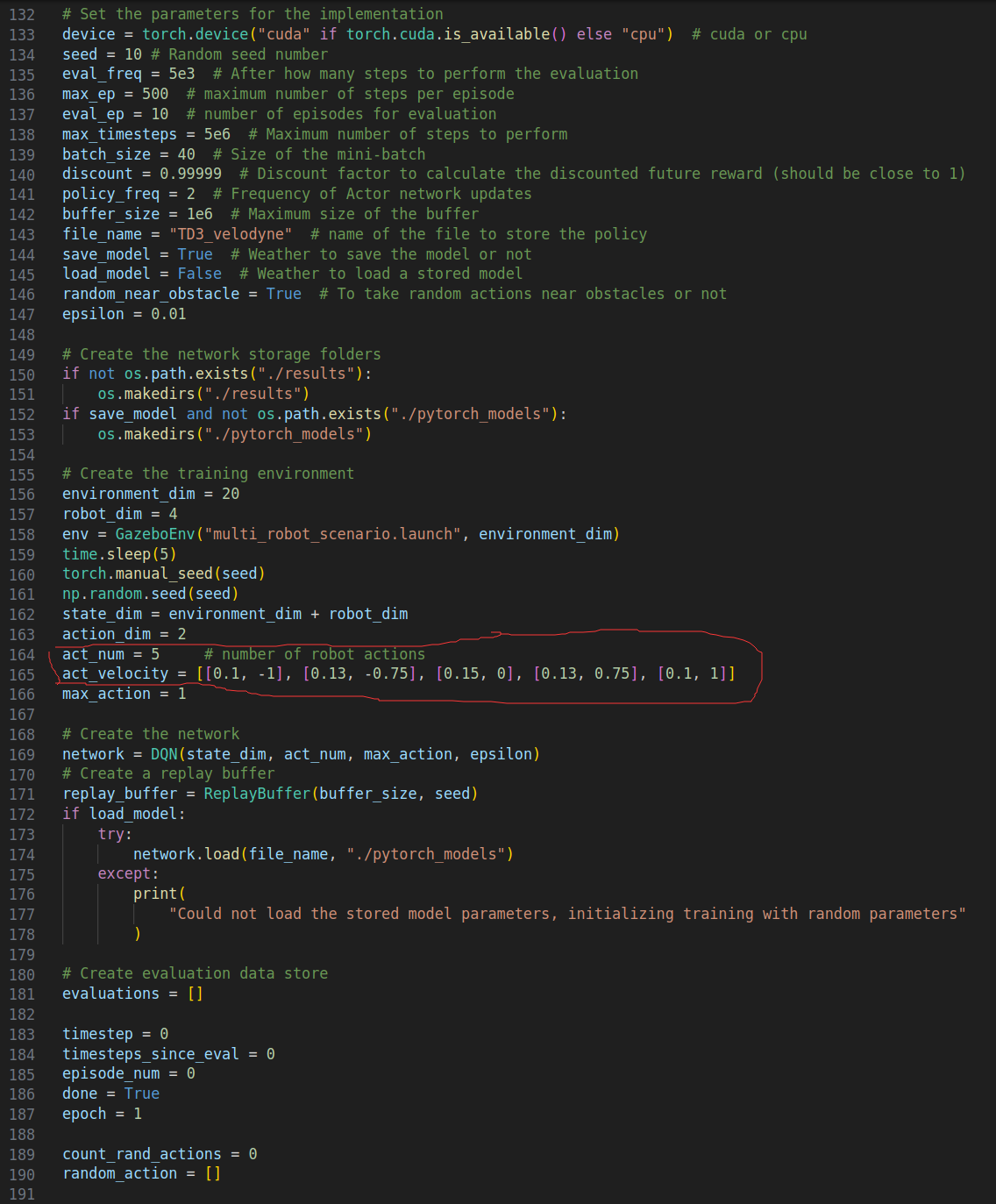 Whether to support changing to another algorithm · Issue #76 · reiniscimurs/DRL-robot-navigation ...