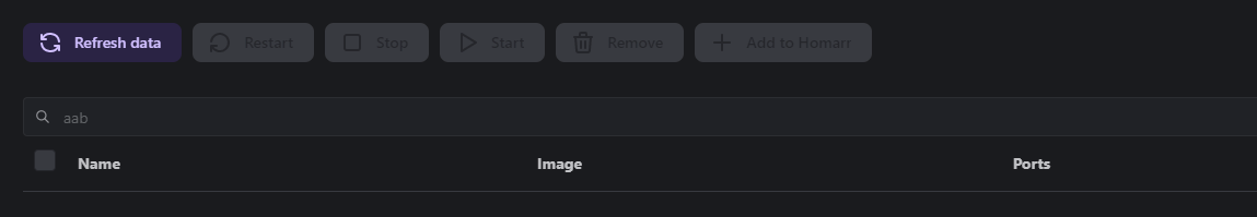 Failed search of docker containers disable search input · Issue #547 ...