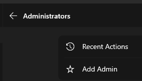 Basic groups: Add function to add administrators to groups · Issue #1797 · UnigramDev/Unigram ...