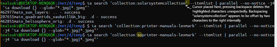 Command line buffer insertion error in WSL · Issue #163 · microsoft ...