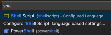 No Bash or shellscript under select language mode · Issue #115489 · microsoft/vscode · GitHub