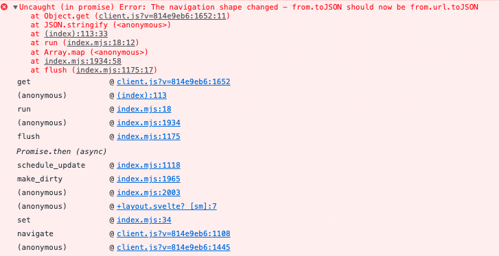Pages do not change · Issue #145 · sveltejs/realworld · GitHub