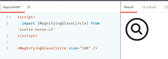[FEAT]: explain the difference between this and svelte-hero-icons · Issue #17 · shinokada/svelte ...