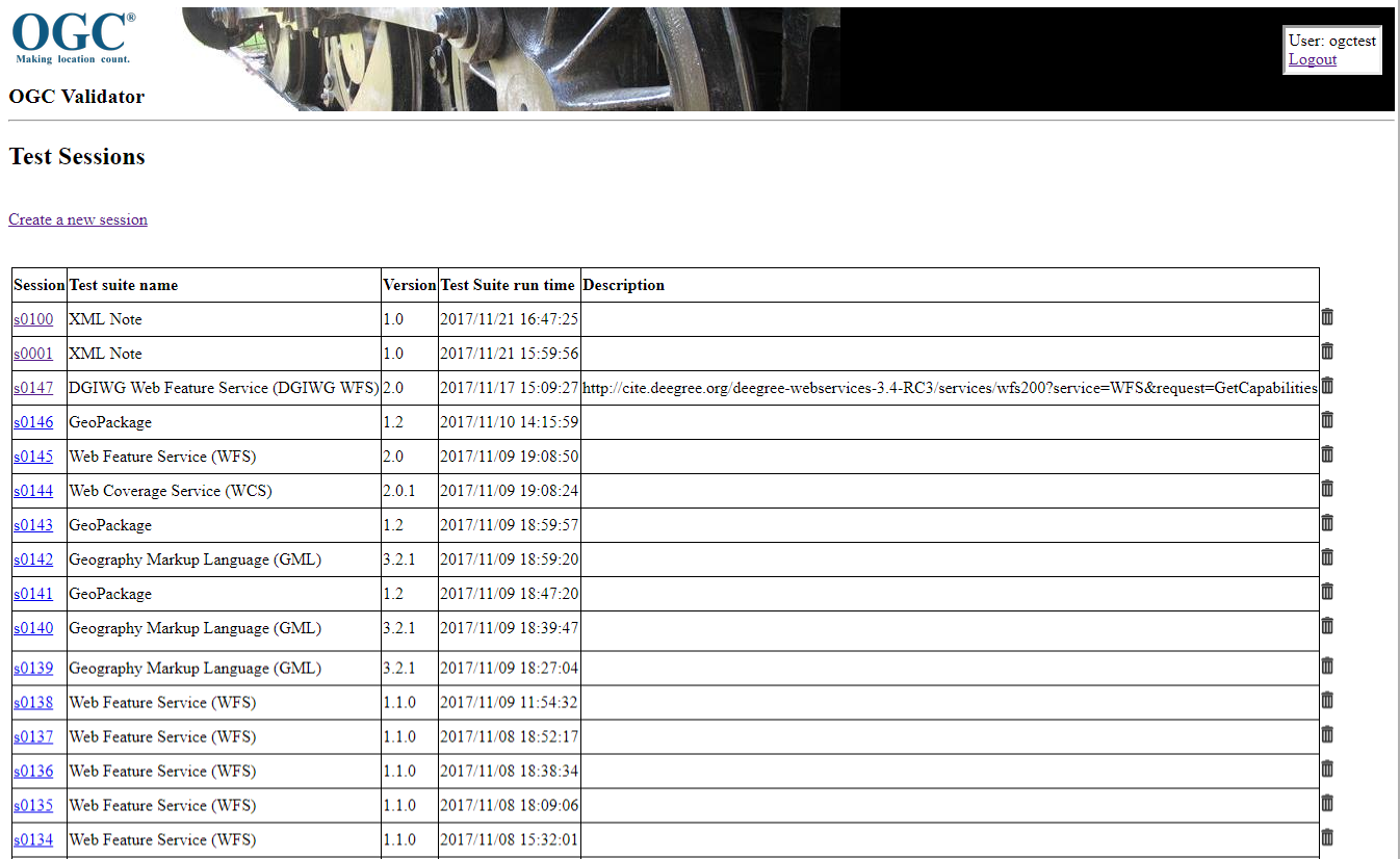 View session is not sorted correctly · Issue #215 · opengeospatial/teamengine · GitHub