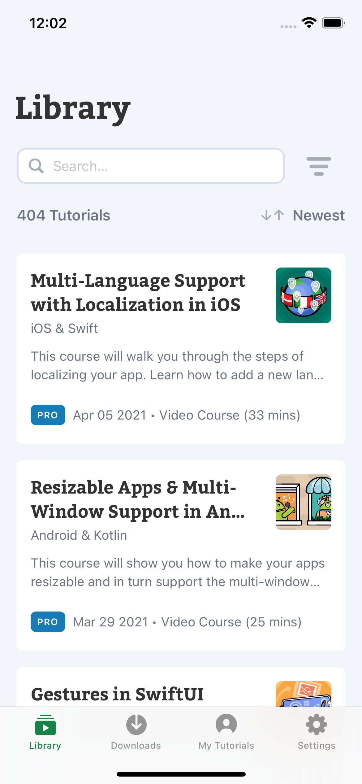 Settings: Move settings to it's own tab · Issue #528 · razeware/emitron ...