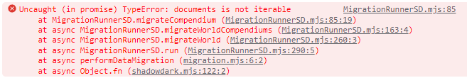 Migrating compendiums from 1.3.7 to 1.4.0 fails · Issue #508 · Muttley/foundryvtt-shadowdark ...