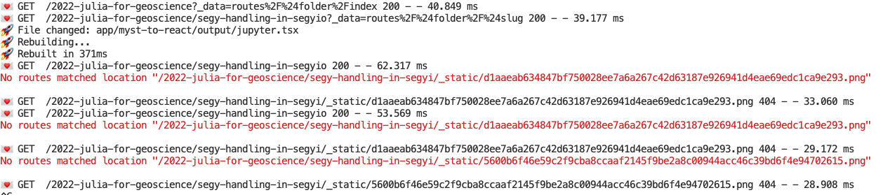 After Hot Module Reload Some Static Paths Are Routed Incorrectly · Issue 256 · Curvenote