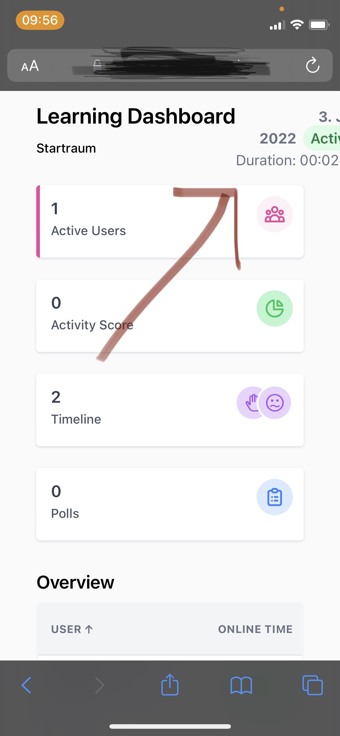Learning dashboard in mobile view out of range · Issue #15312 ...