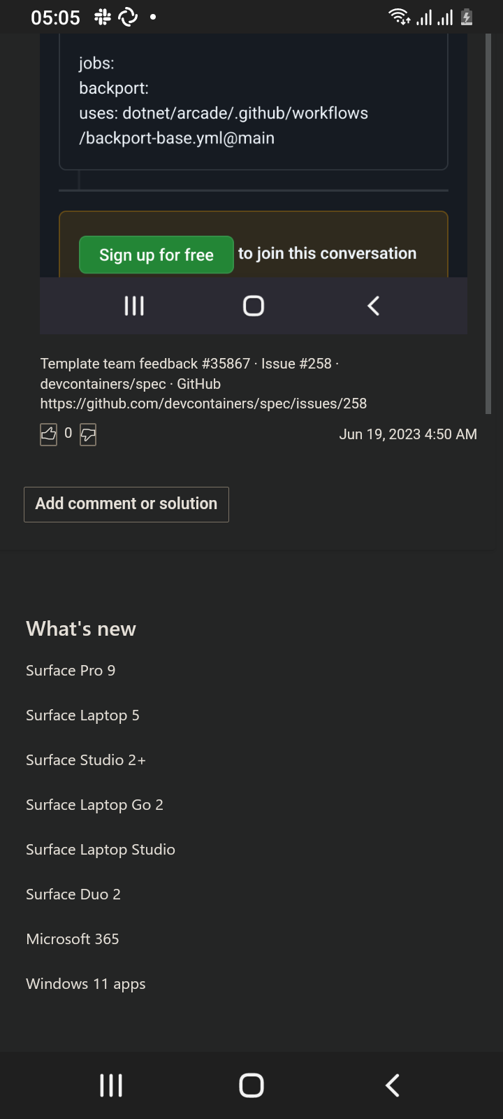 Template Team Feedback 35867 · Issue 258 · Devcontainers Spec · Github