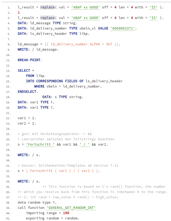 Please Support SAP ABAP4 Code ,THX. · Issue #64 · EnlighterJS/EnlighterJS · GitHub