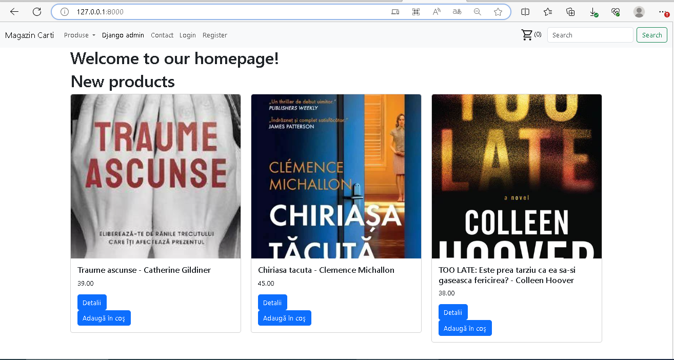 GitHub - AndreeaBorcea/ProiectPython: Proiect in Python - mini magazin ...