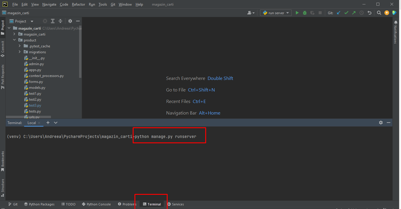 GitHub - AndreeaBorcea/ProiectPython: Proiect in Python - mini magazin ...