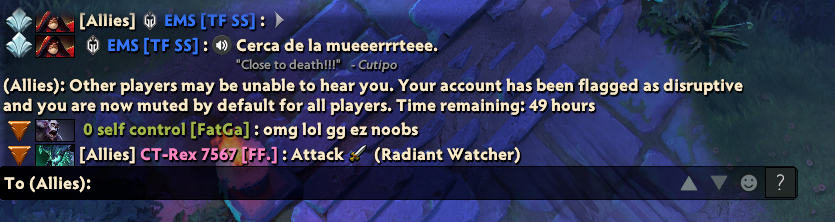 You Can Bypass The Text Chat Ban Through Console · Issue 12673 