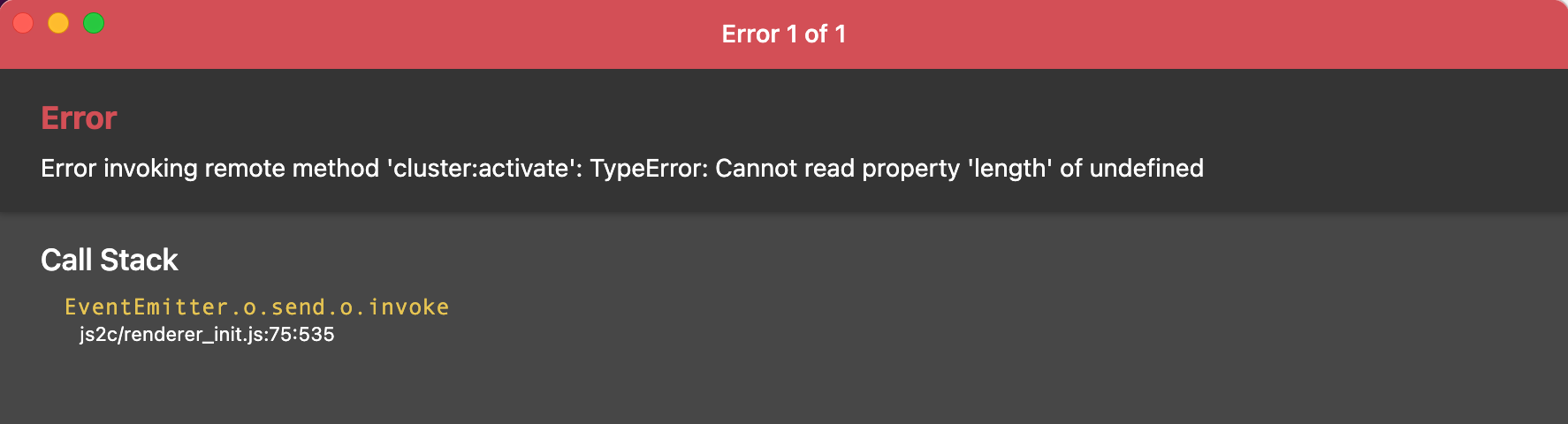 Error invoking remote method 'cluster:activate' · Issue #3552 · lensapp/lens · GitHub