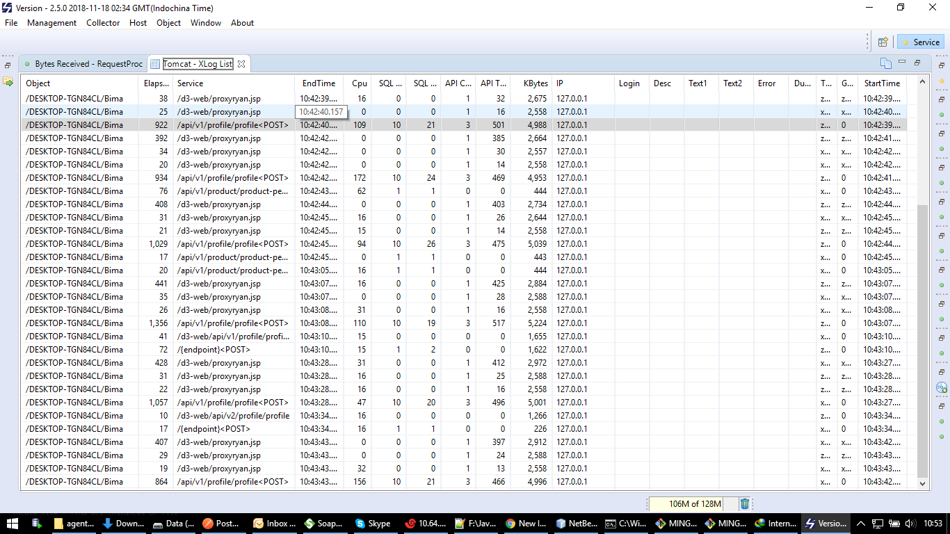 How To See The Parameterheader Of A Request In Xlog · Issue 534 · Scouter Projectscouter