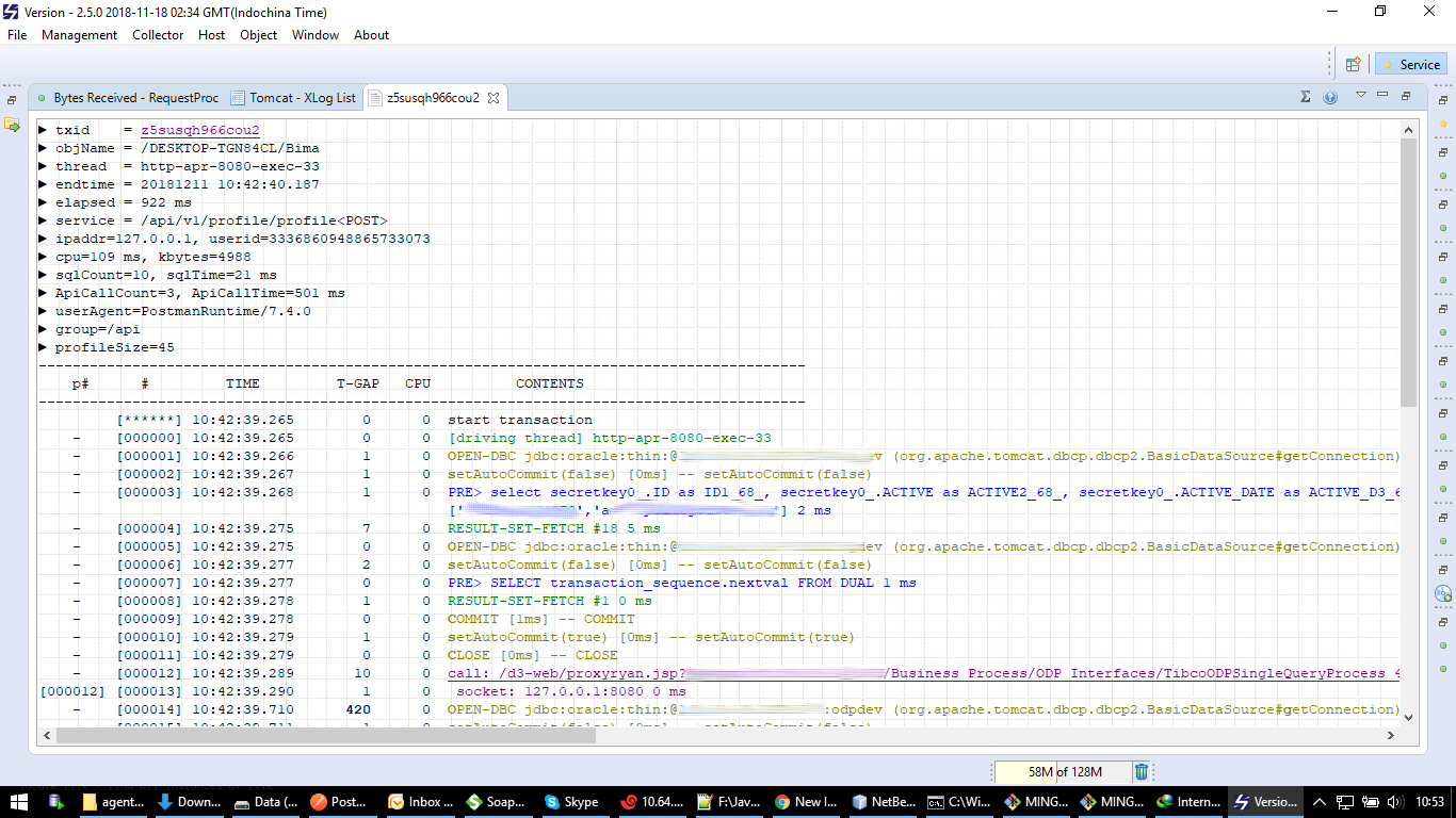 How To See The Parameterheader Of A Request In Xlog · Issue 534 · Scouter Projectscouter