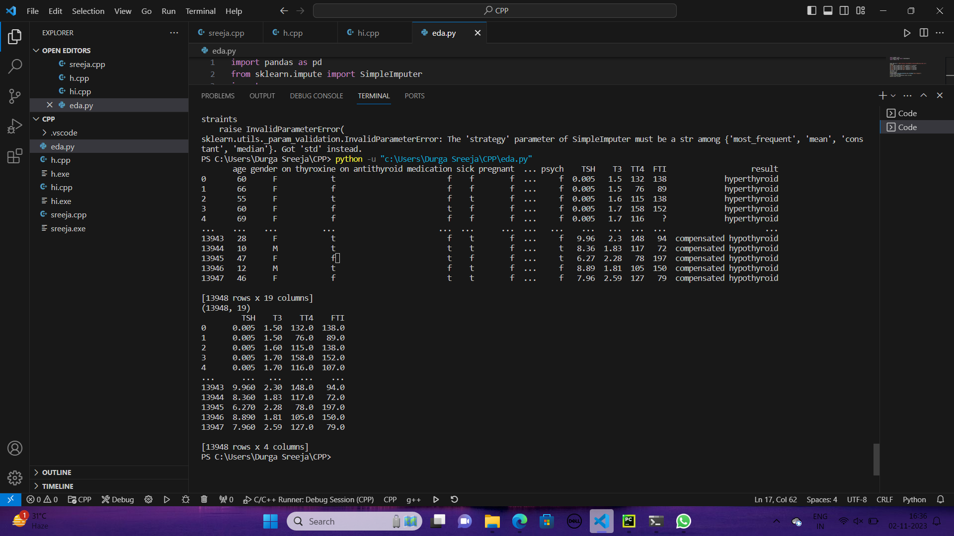 Apply the Onehot encoder, Standardization or Normalization · Issue #8 ...