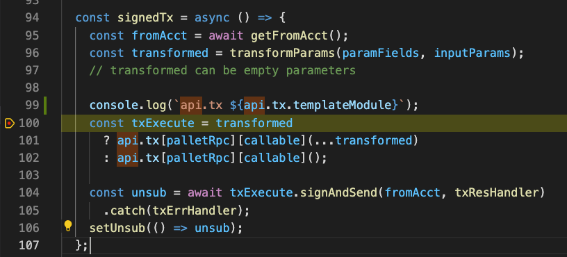 Build A Poe Decentralized Application Example Typeerror Apitx Palletrpc Callable Is Not A