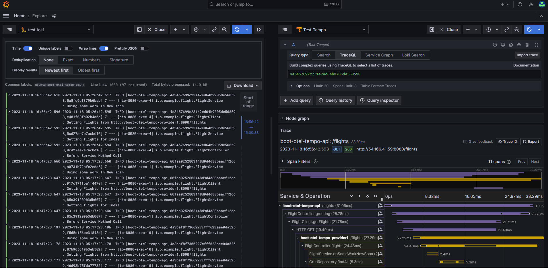 Loki Derived field is not displaying in Explore. · Issue #78364 · grafana/grafana · GitHub