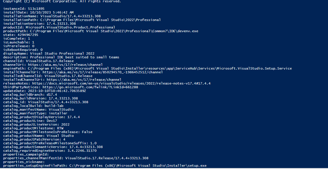 Vswhere Could Not Detect Vs2022 · Issue 301 · Microsoftvswhere · Github 