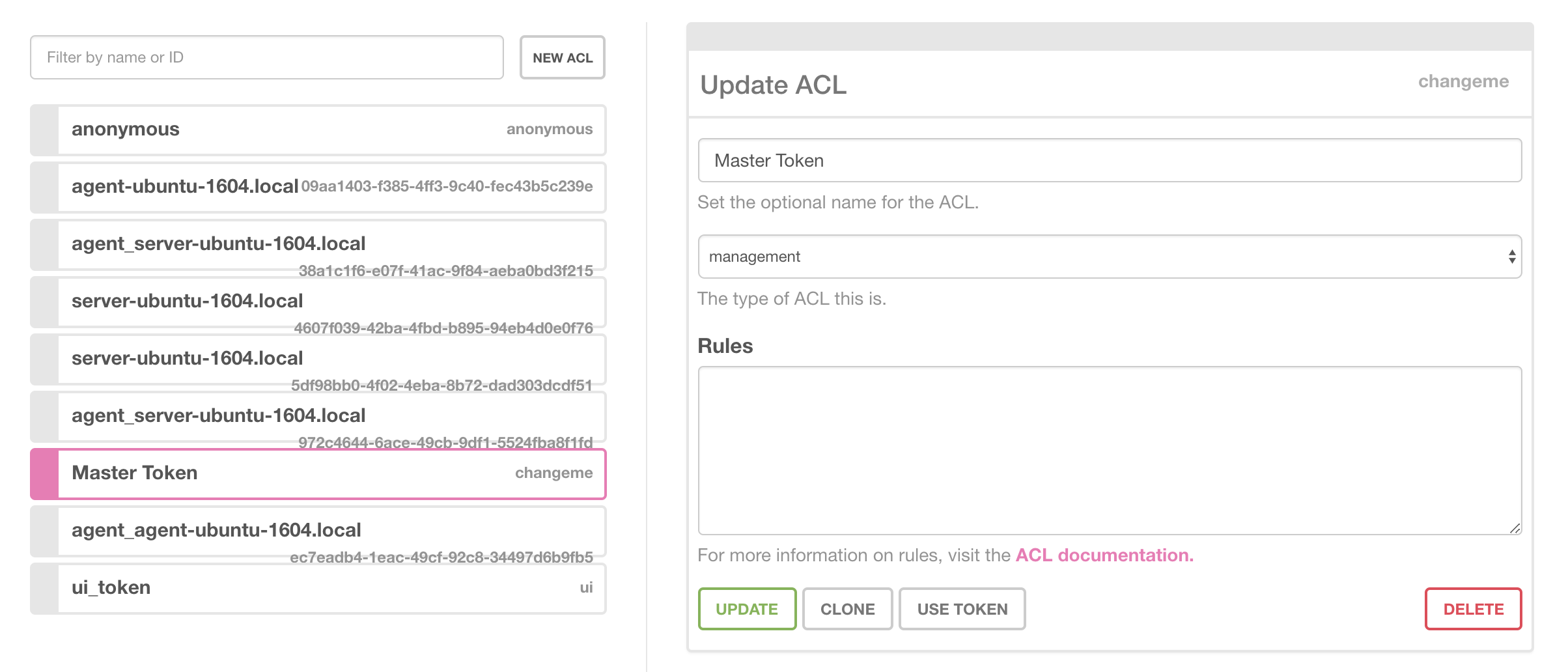 Acl Tokens Are Hidden In New Ui · Issue 4124 · Hashicorpconsul · Github