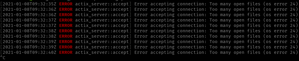 Connection not closed properly · Issue #351 · actix/actix-net · GitHub