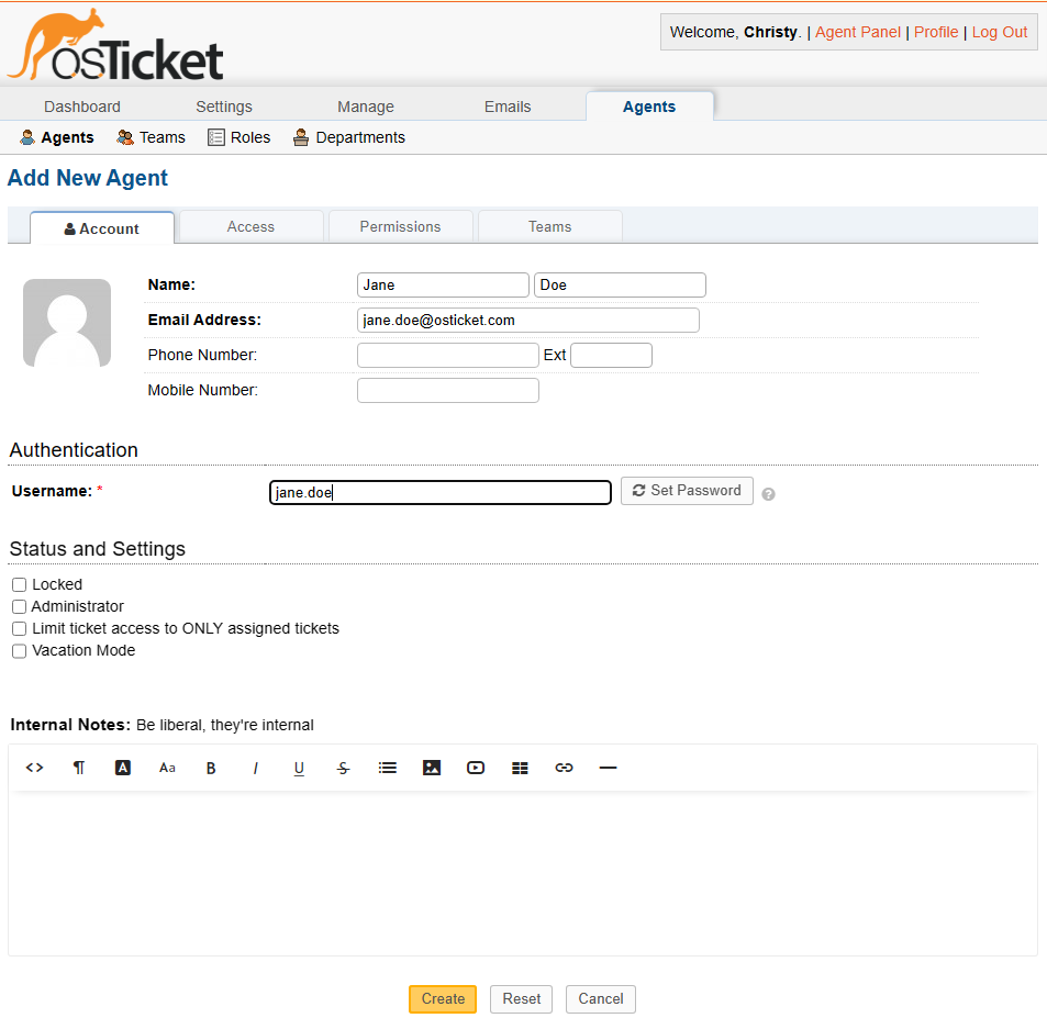 GitHub - christyguajardo/osTicket-post-installation-setup