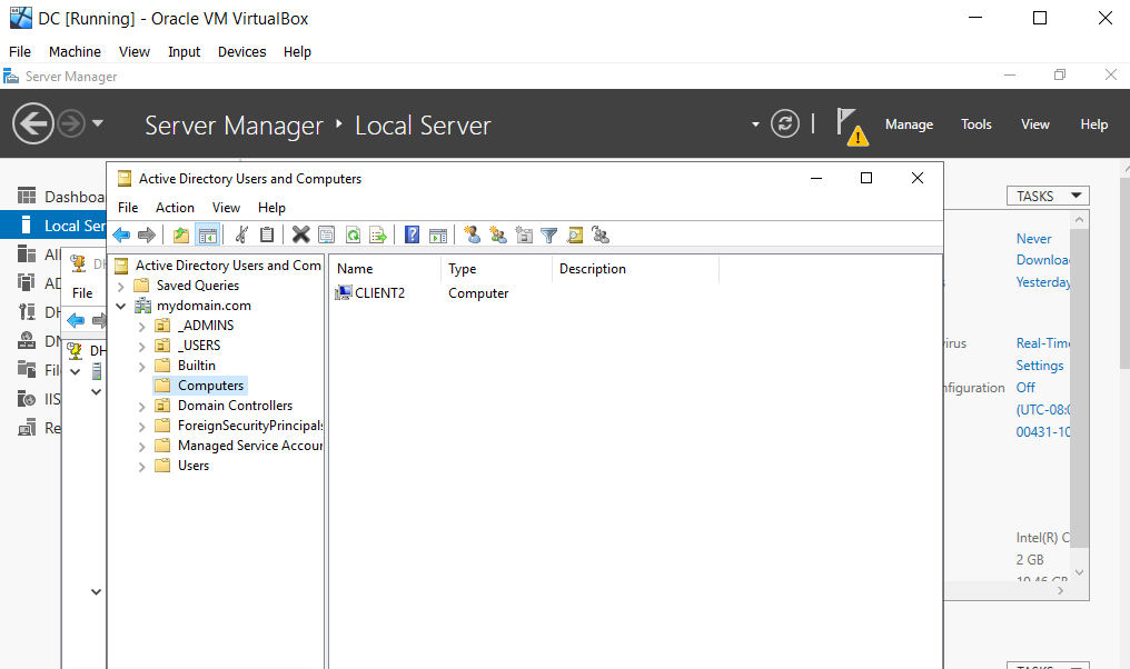 GitHub - Rpau1/Active-Directory-configuration-and-users