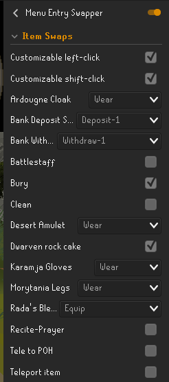 Menu Entry Swap: Book of the Dead · runelite runelite · Discussion ...