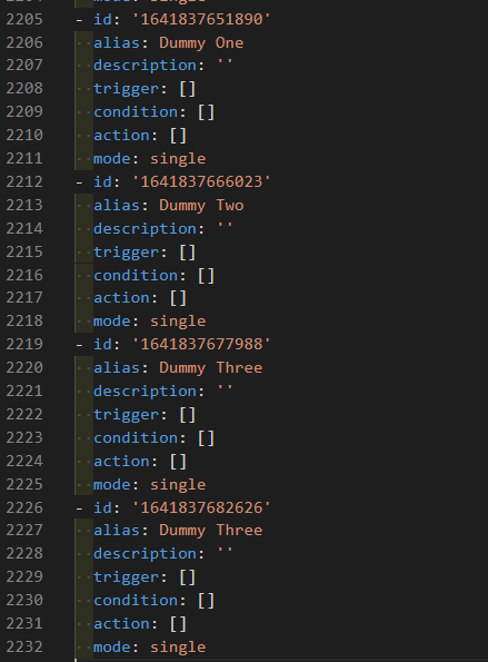 Creating a duplicate of a duplicate of an automation fails with various ...
