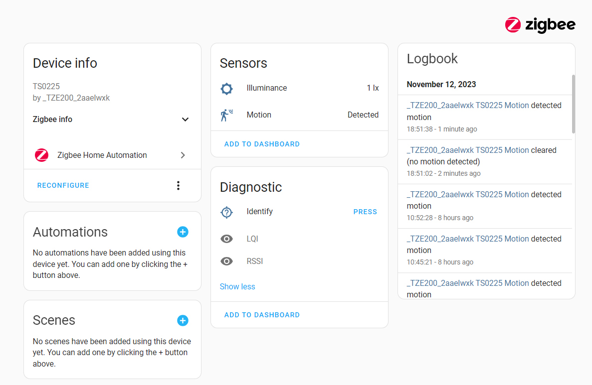 [Device Support Request] Human Presence Detector Tuya TS0225 · Issue #2744 · zigpy/zha-device ...