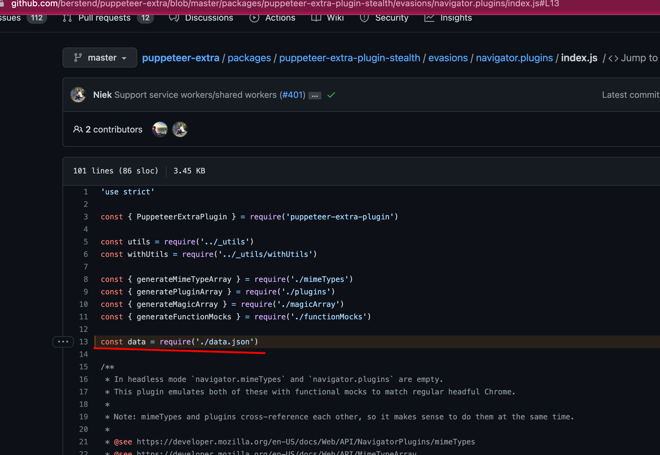 [Feature] Add ability to set your own `navigator.plugins` · Issue #732 · berstend/puppeteer ...