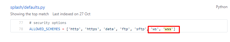 Splash does not start websocket connection · Issue #703 · scrapinghub/splash · GitHub