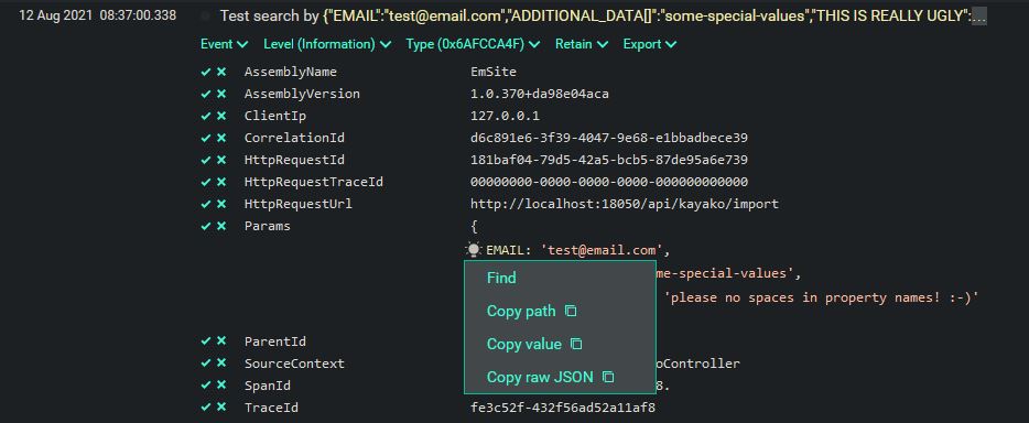 Searching by irregular property name from structured data viewer doesn't work properly · Issue ...