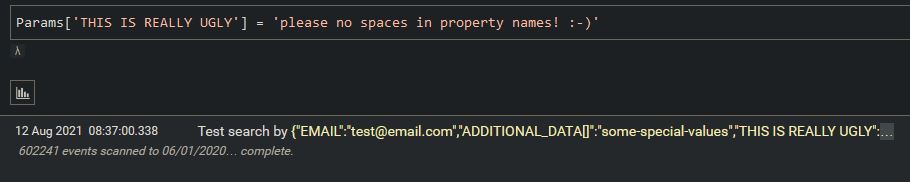 Searching by irregular property name from structured data viewer doesn't work properly · Issue ...