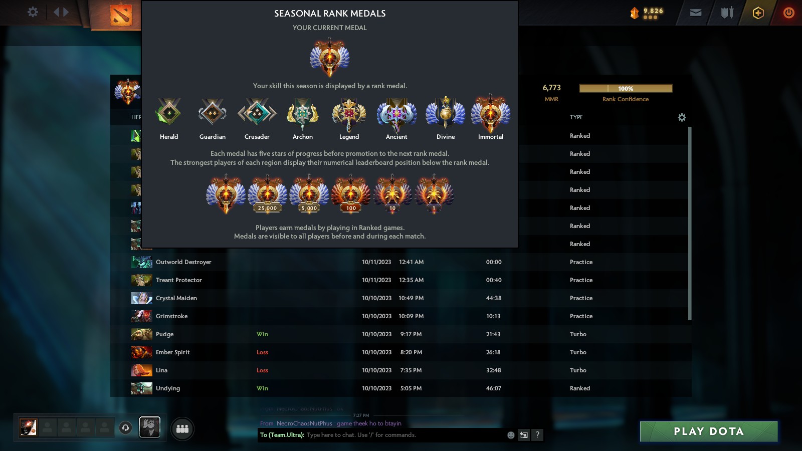 Dota Immortal Ranking Not showing · Issue #12730 · ValveSoftware/Dota2-Gameplay · GitHub
